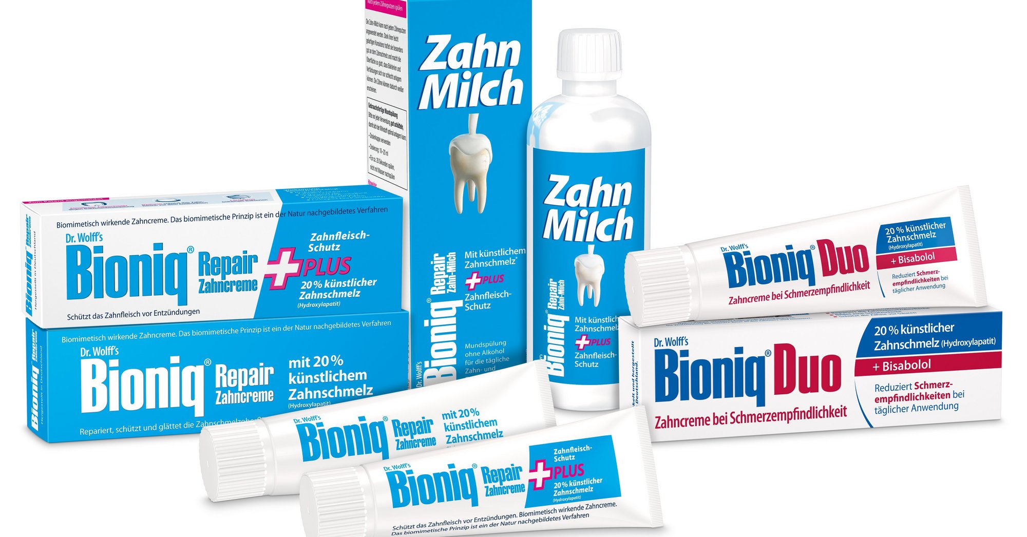 Bioniq® Repair-Toothpaste – with artificial enamel