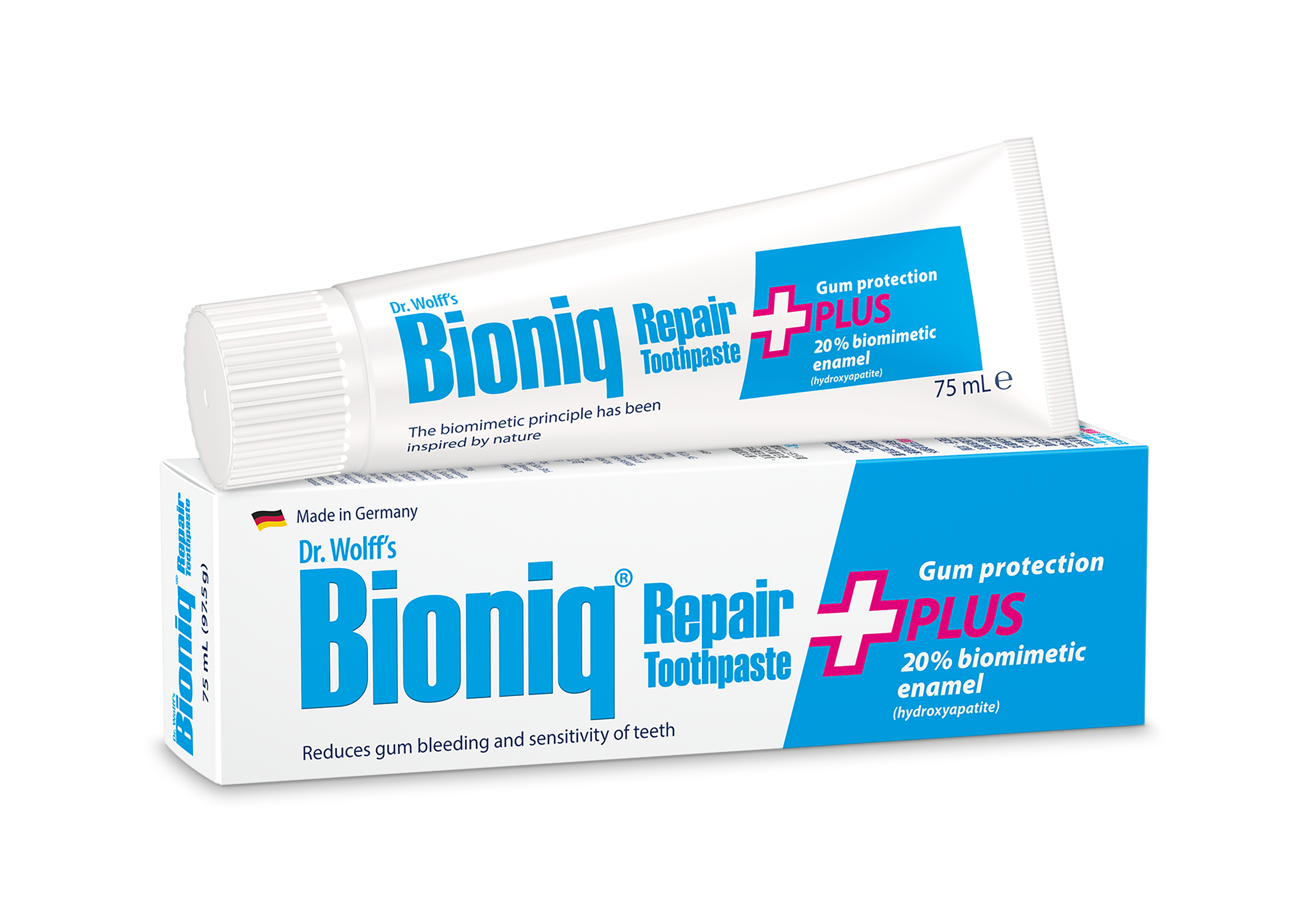 Bioniq® Repair-Toothpaste Plus – protects the gums